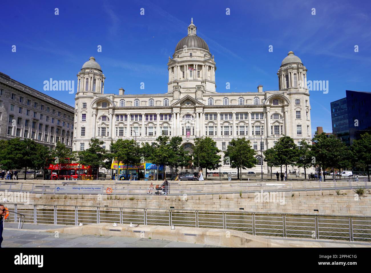 LIVERPOOL, UK - JULY 14, 2022: Port of Liverpool Building, England, UK ...