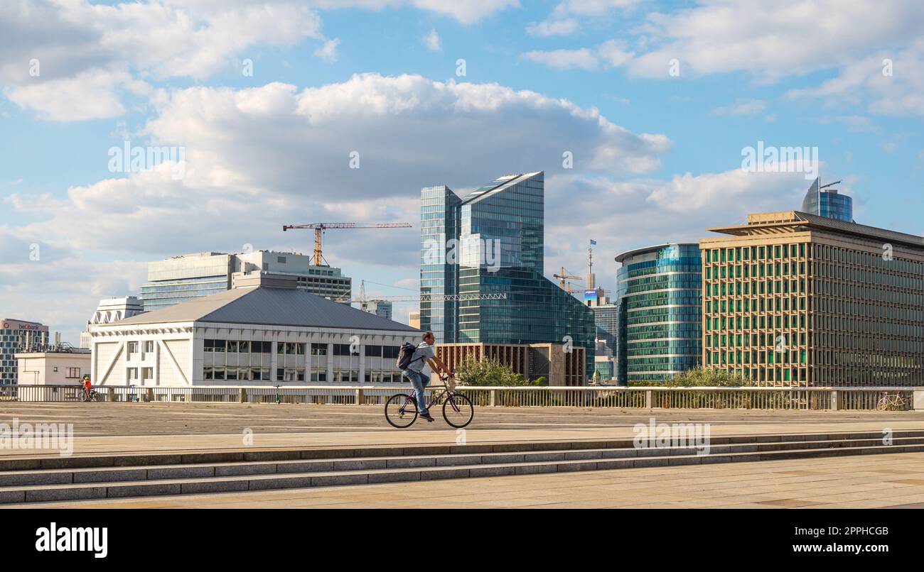 Modern skyscrapers buildings in Brussels Stock Photo - Alamy