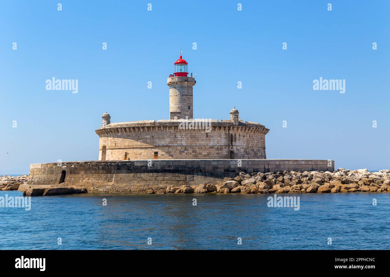 the Bugio Lighthouse in Libon Stock Photo - Alamy