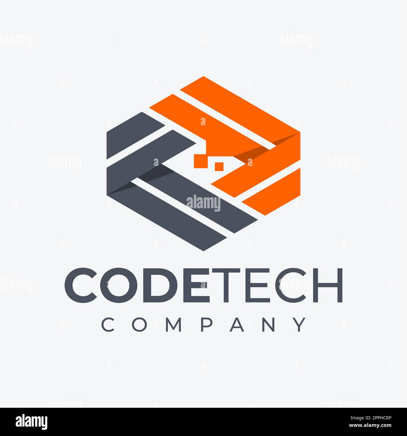 Modern technology pixel coding logo design brand. Dynamic digital code logo Stock Vector Image ...