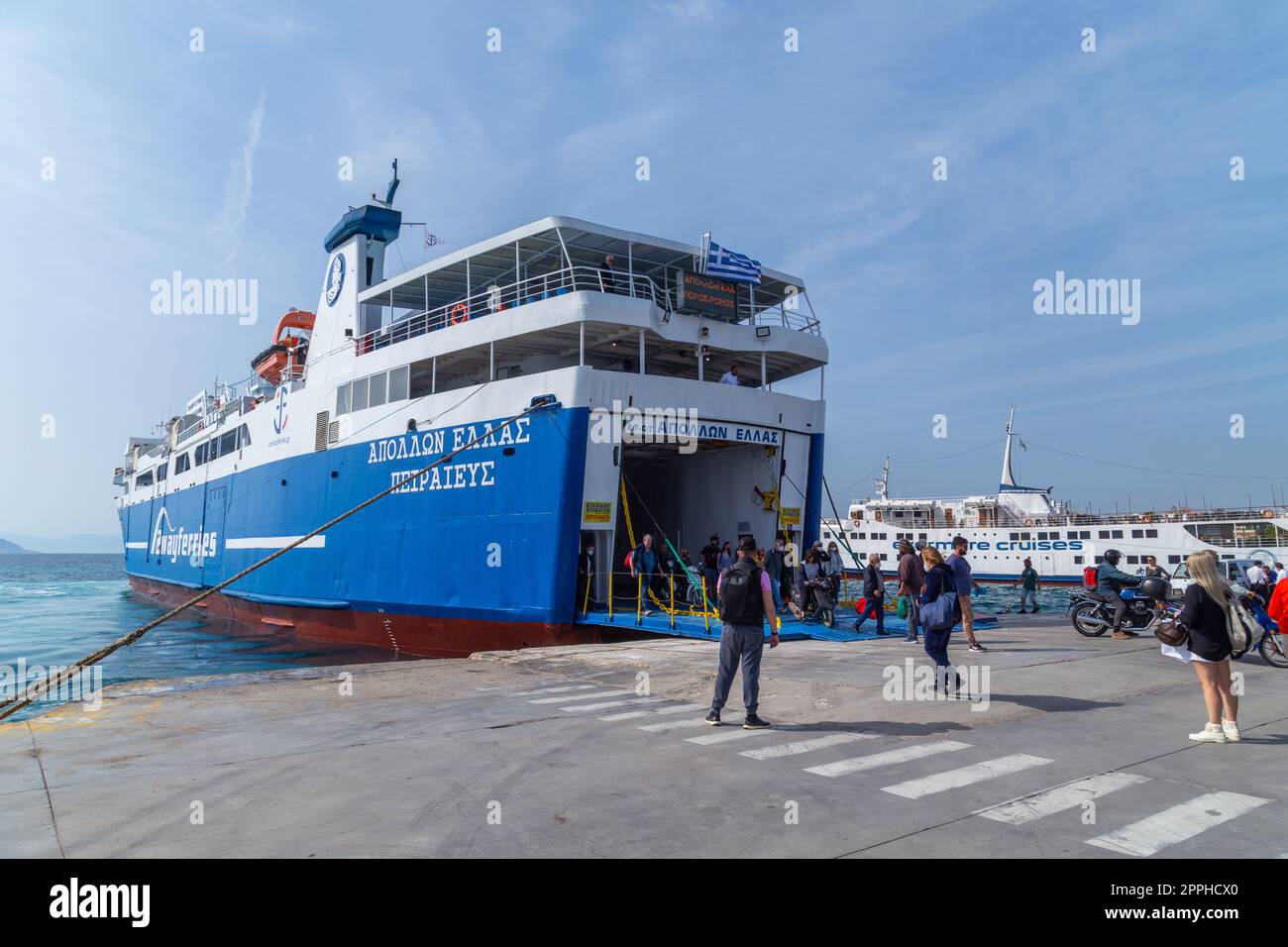 Ferry boats cruise ship Stock Photo - Alamy