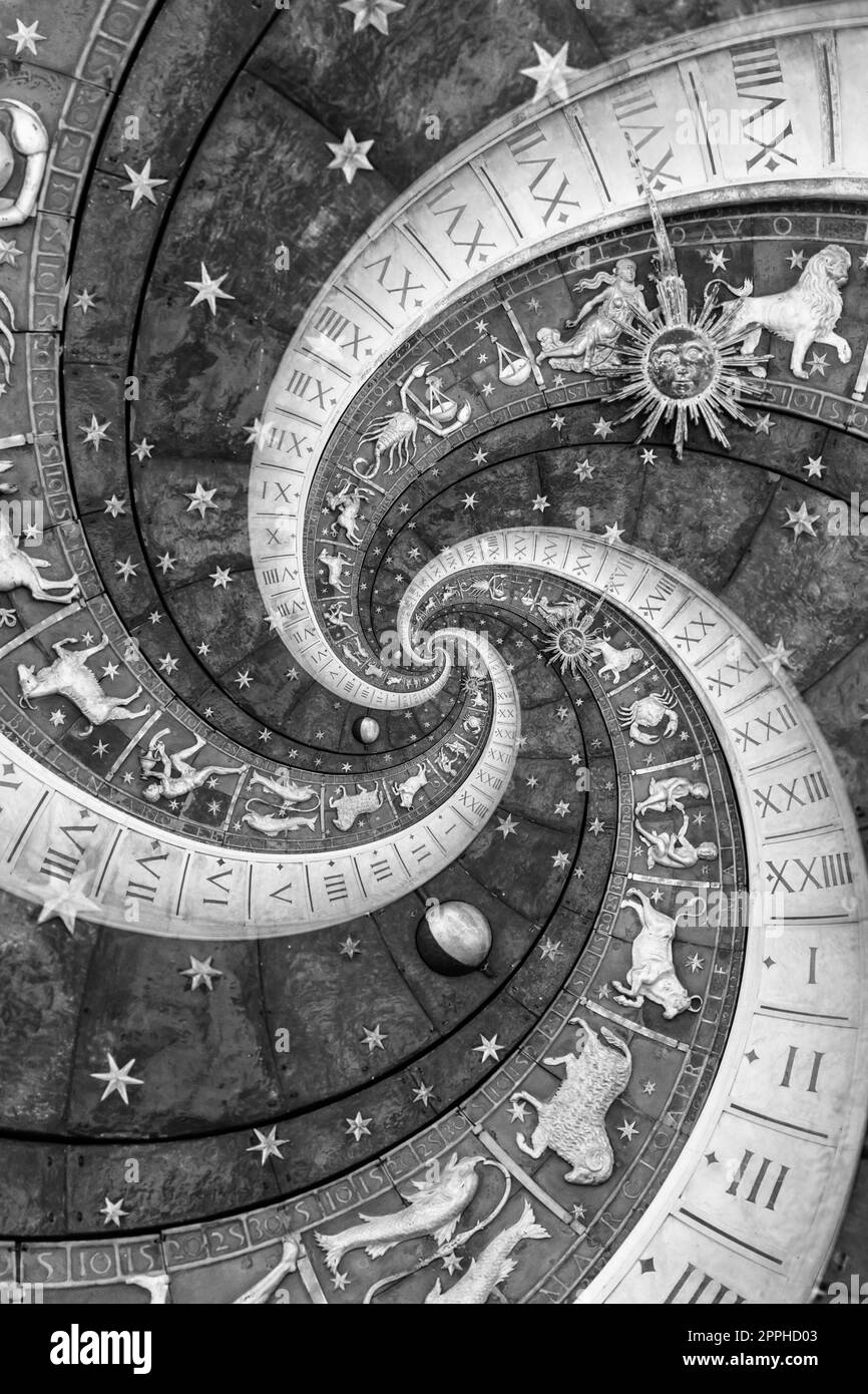 Horoscope mysticism Black and White Stock Photos & Images - Alamy