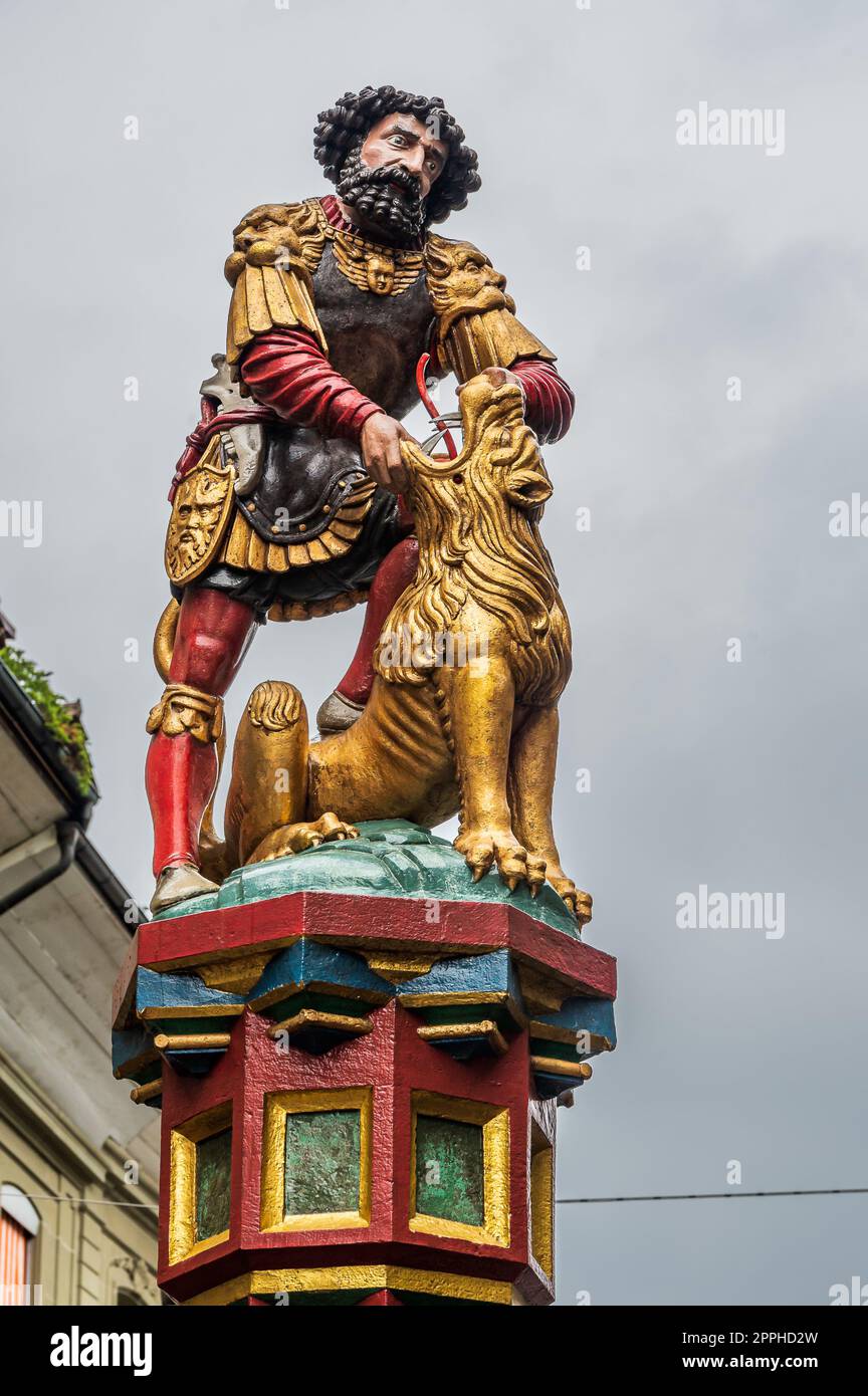 Bern fountain sculpture statue hi-res stock photography and images - Alamy