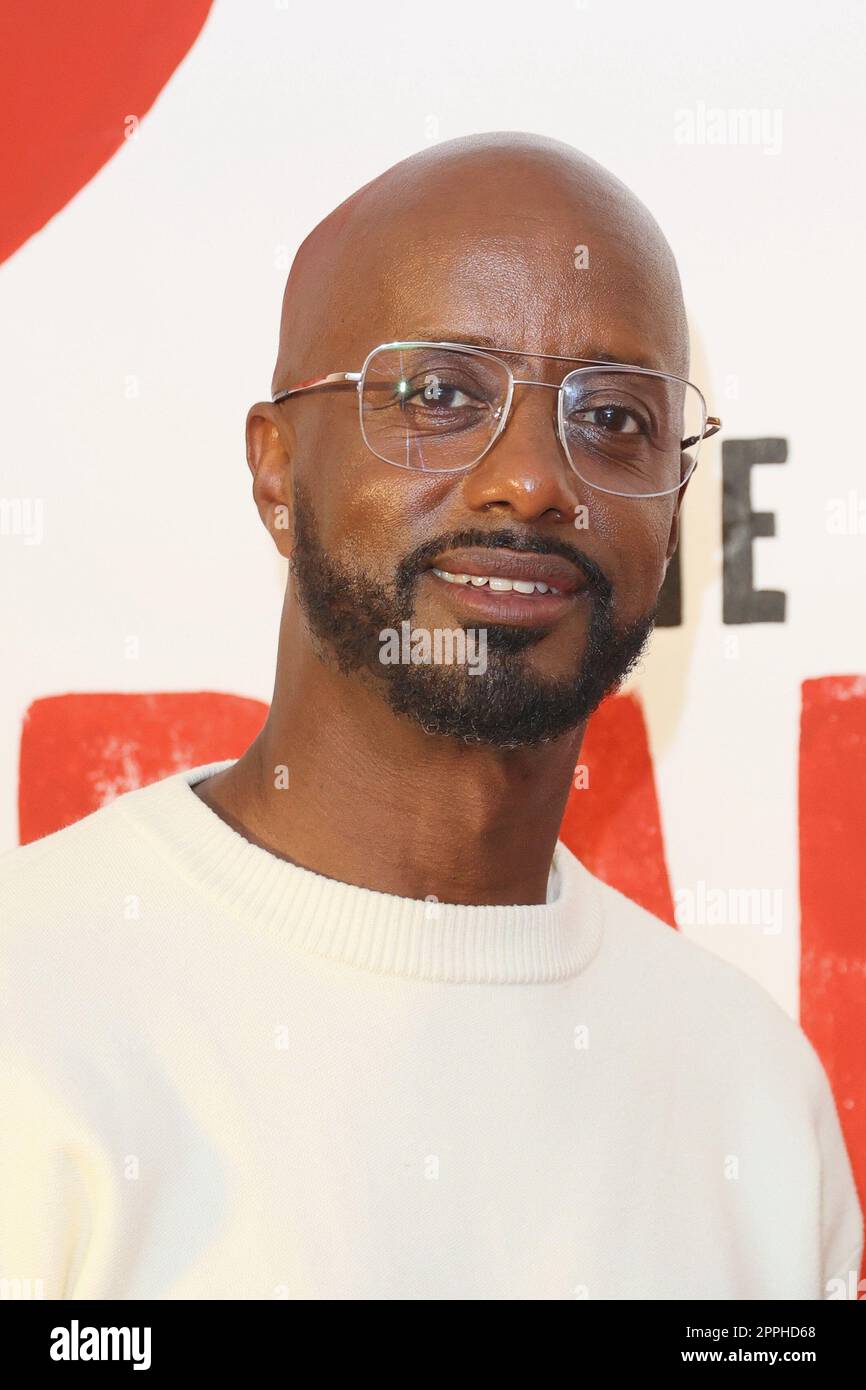 Yared Dibaba,Charity Event in the Banksy exhibition in the former ...