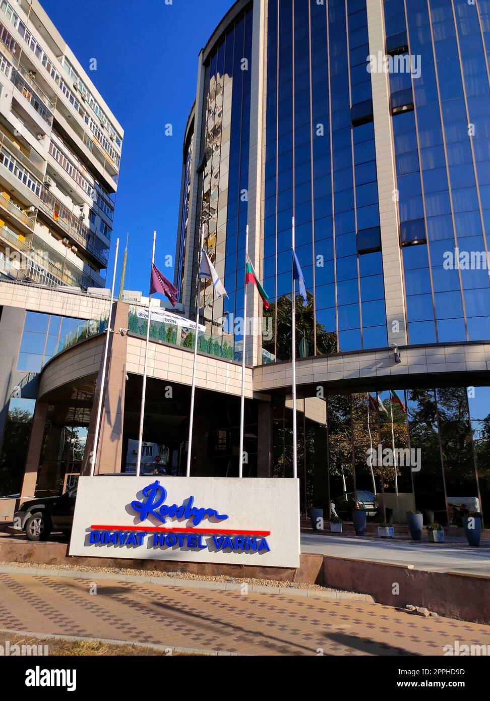 Varna, Bulgaria - September 13, 2022: Hotel Swiss-Belhotel Dimyat at ...