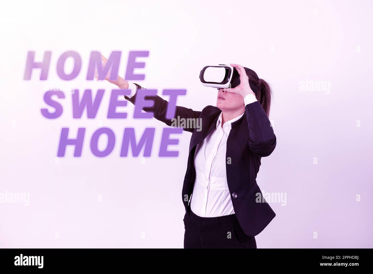 Text showing inspiration Home Sweet Home. Word Written on Welcome back ...