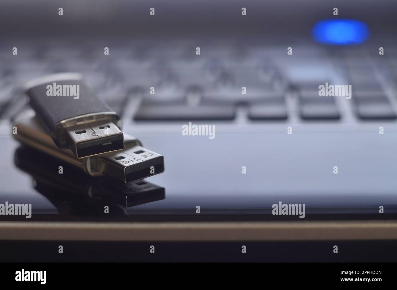 Laptop usb memory stick hi-res stock photography and images - Alamy