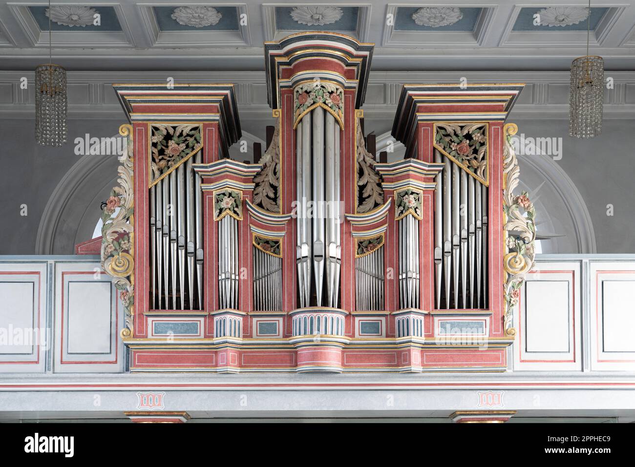 Protestant Church, Kuerten Delling, Germany Stock Photo - Alamy