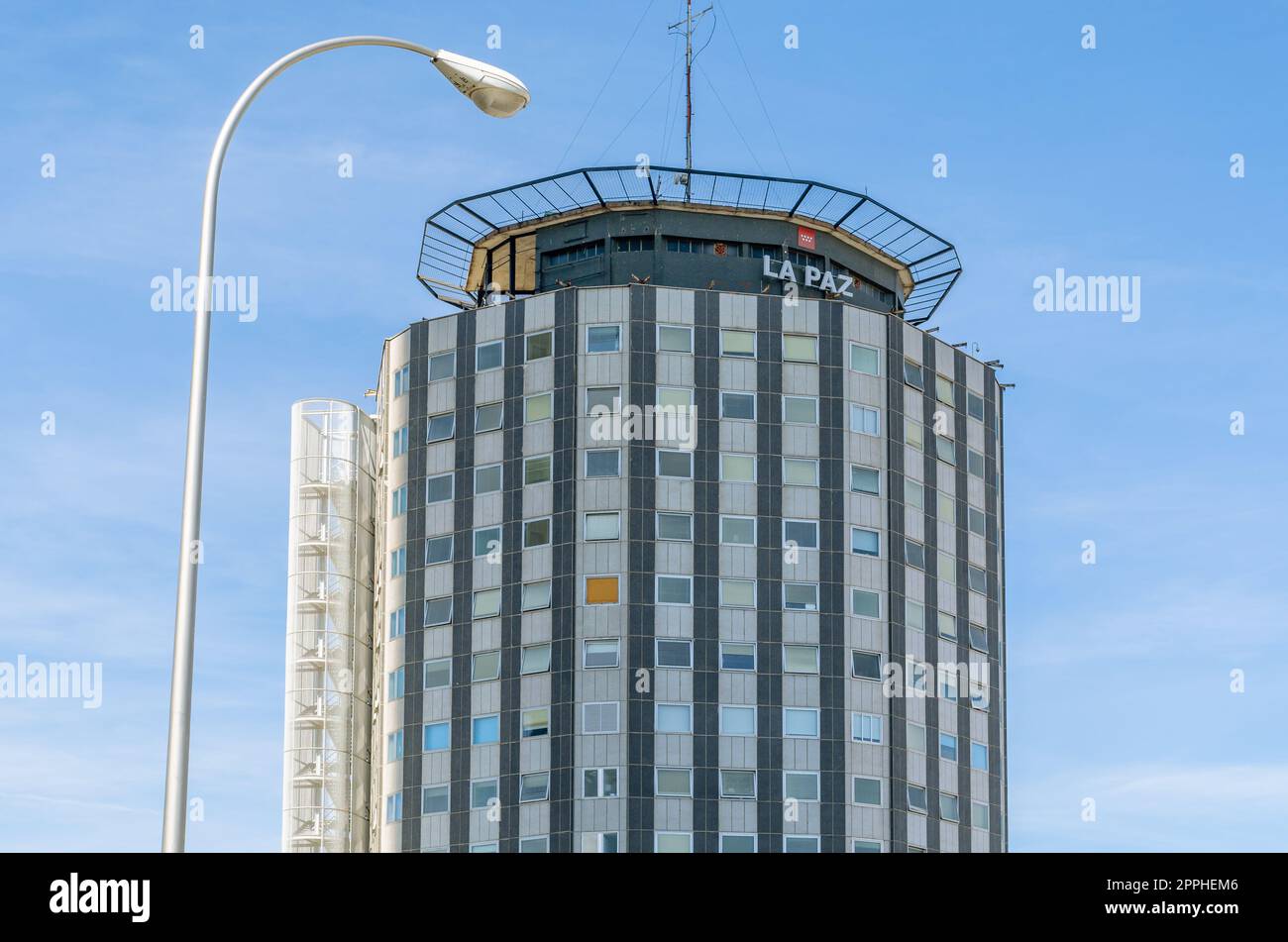MADRID, SPAIN - OCTOBER 6, 2021: View of La Paz University Hospital in ...