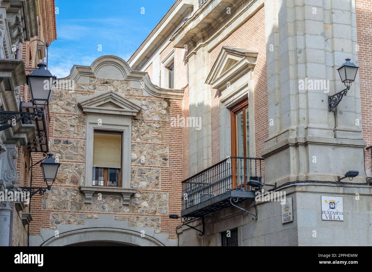 MADRID, SPAIN - OCTOBER 4, 2021: Urban landscape, architecture in the ...