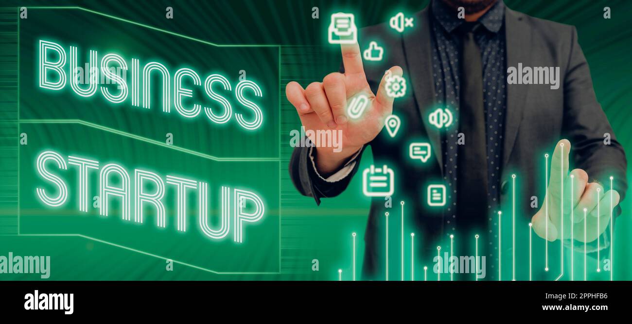 Startup founder on stage hi-res stock photography and images - Alamy
