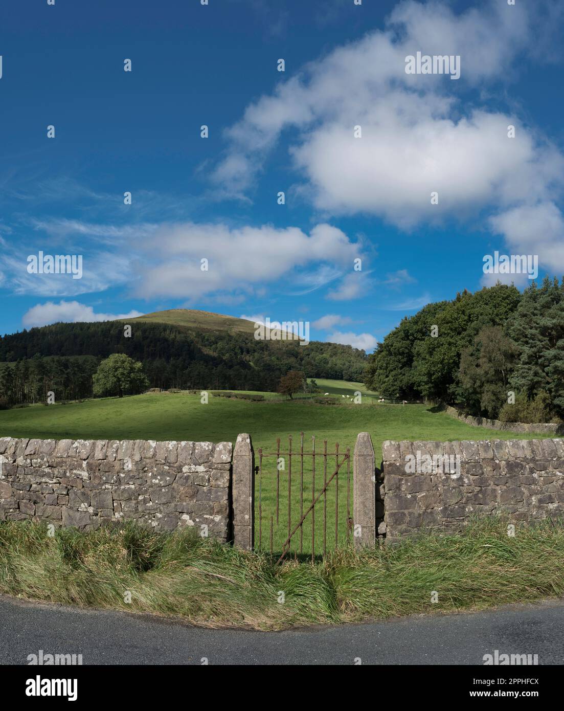 The landscape of Bowland Stock Photo - Alamy