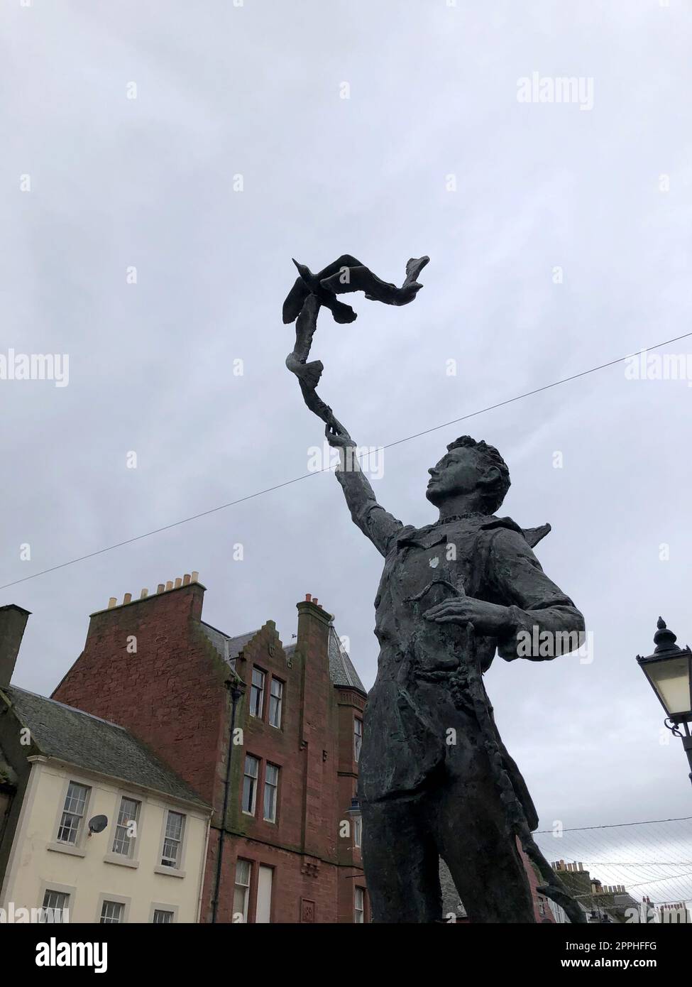 Dunbar is a town on the North Sea coast in East Lothian in the south ...