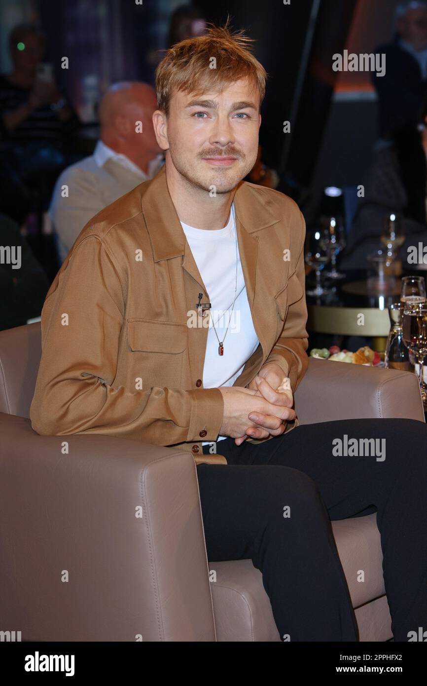 Albrecht Schuch,NDR talk show from Studio Lokstedt,Hamburg,02.12.20.22 ...
