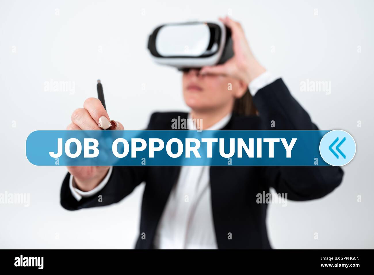 Text caption presenting Job Opportunity. Concept meaning an opportunity ...