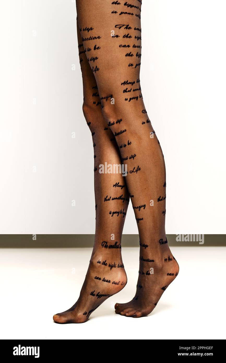 Pantyhose legs hi-res stock photography and images - Alamy
