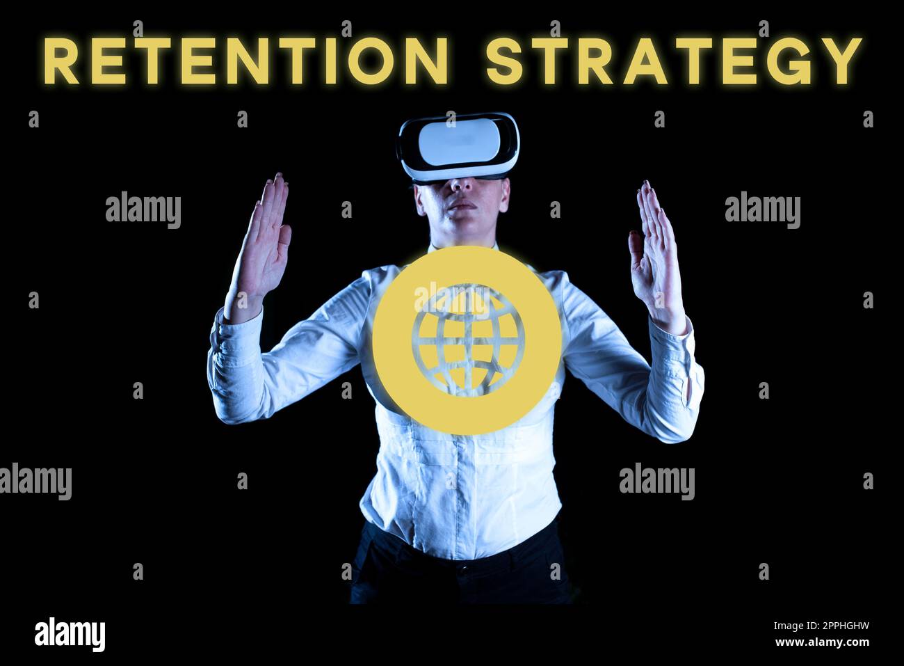 Writing displaying text Retention Strategy. Conceptual photo activities ...