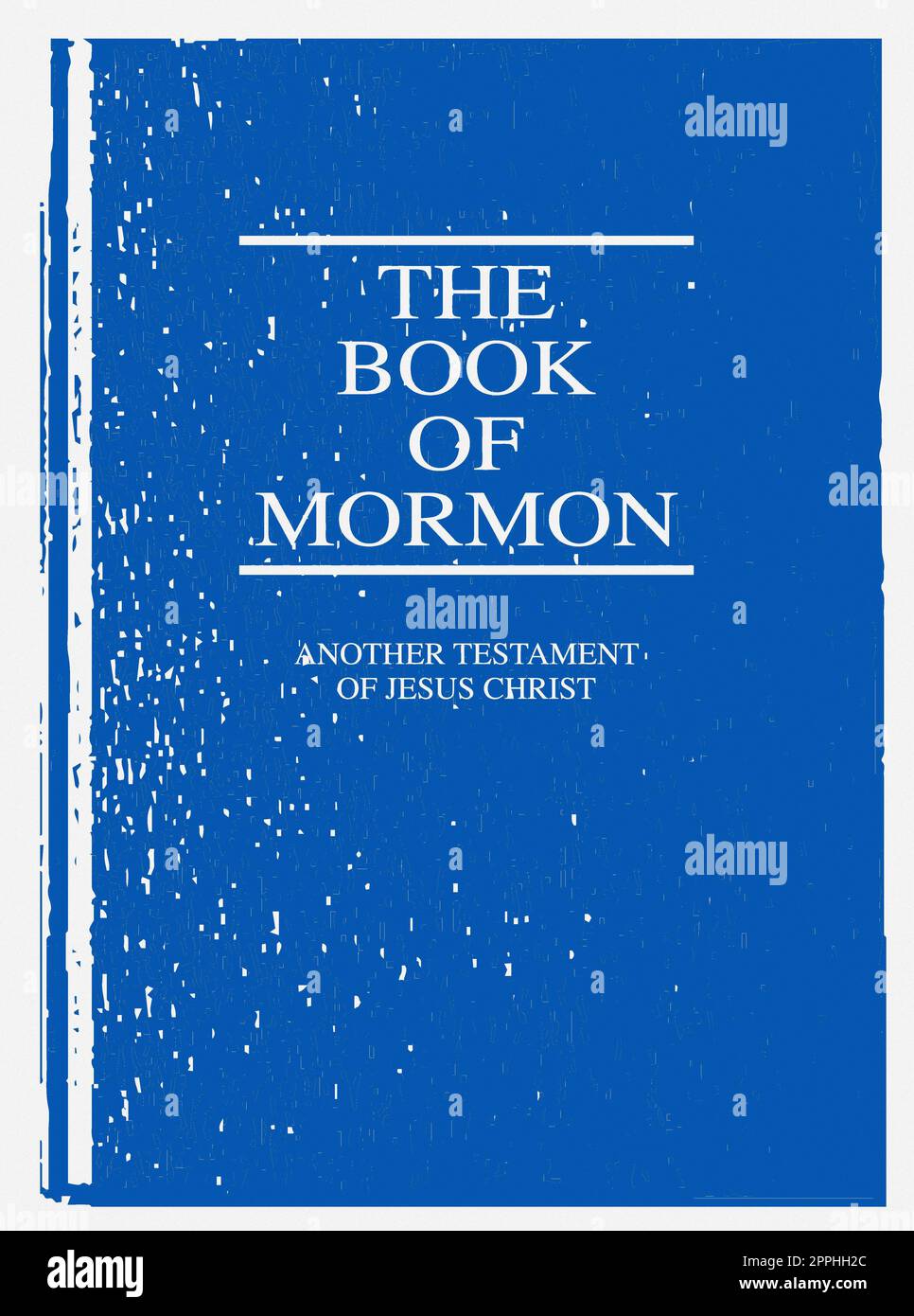 The Book of Mormon Cover Sketch Stock Photo - Alamy