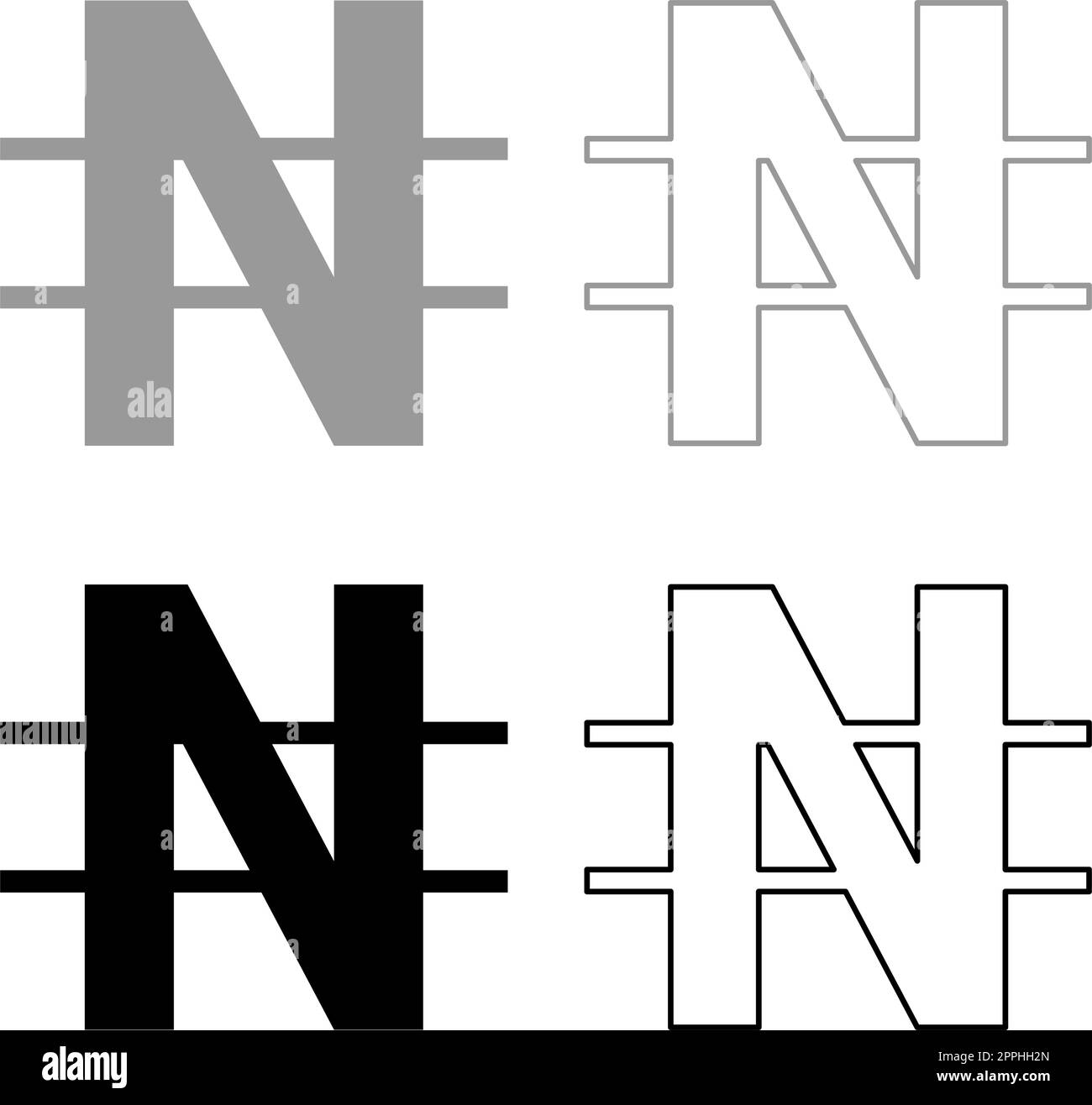 Symbol nayra set icon grey black color vector illustration image solid ...