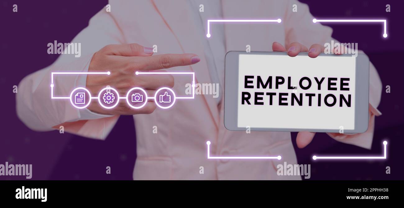 Inspiration showing sign Employee Retention. Concept meaning internal ...