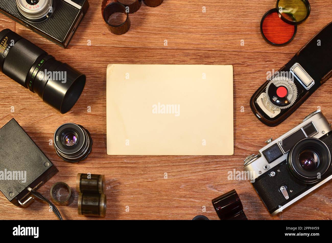 Still-life with old photography equipment Stock Photo - Alamy