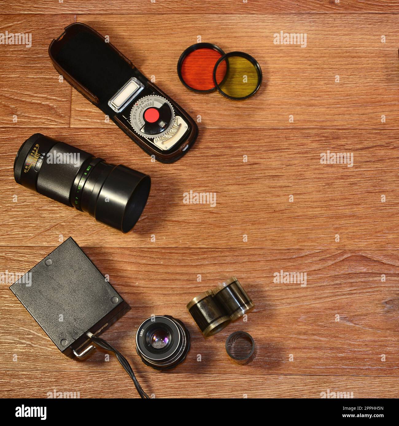 Still-life with old photography equipment Stock Photo - Alamy