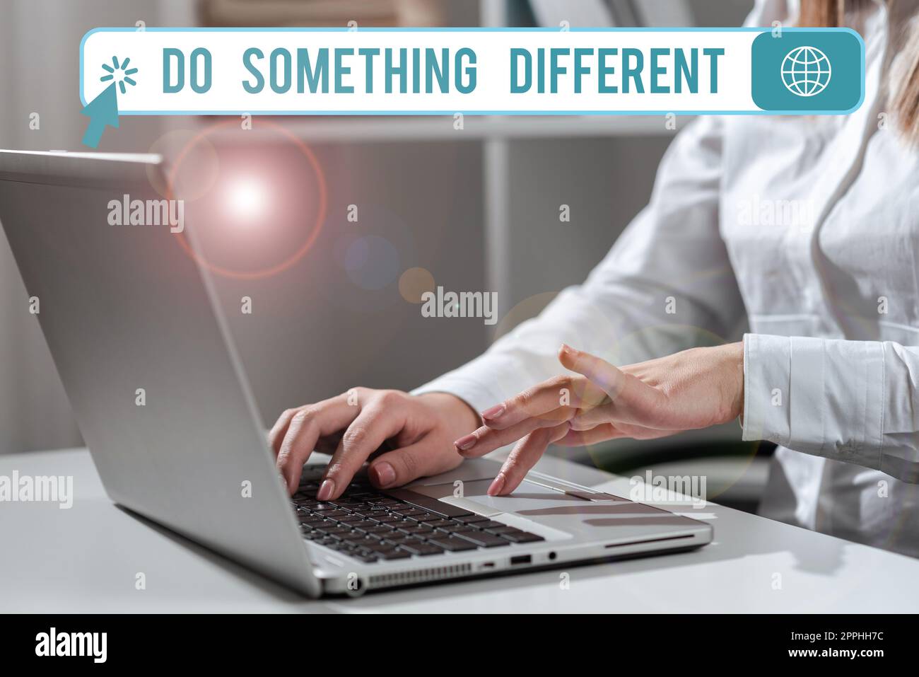 Conceptual display Do Something Different. Business approach be unique ...