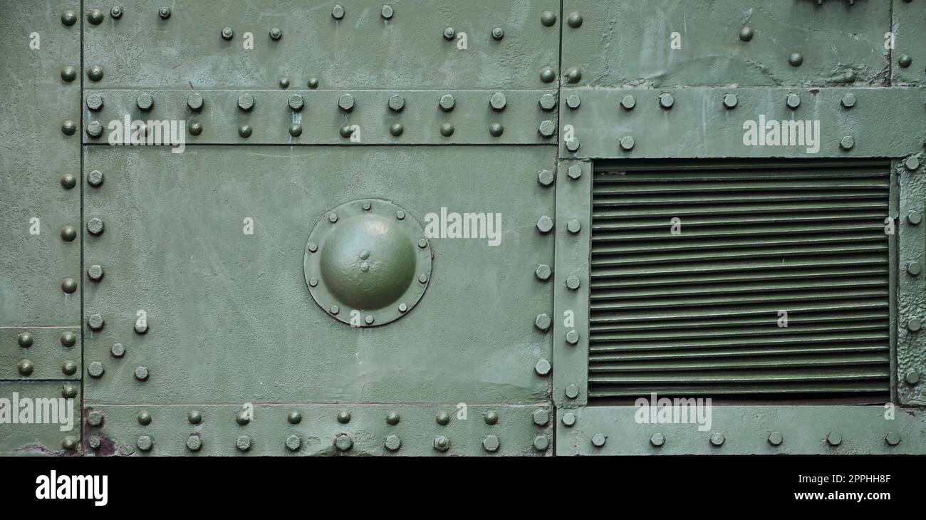 Armor metal steel armour rivet hi-res stock photography and images - Alamy