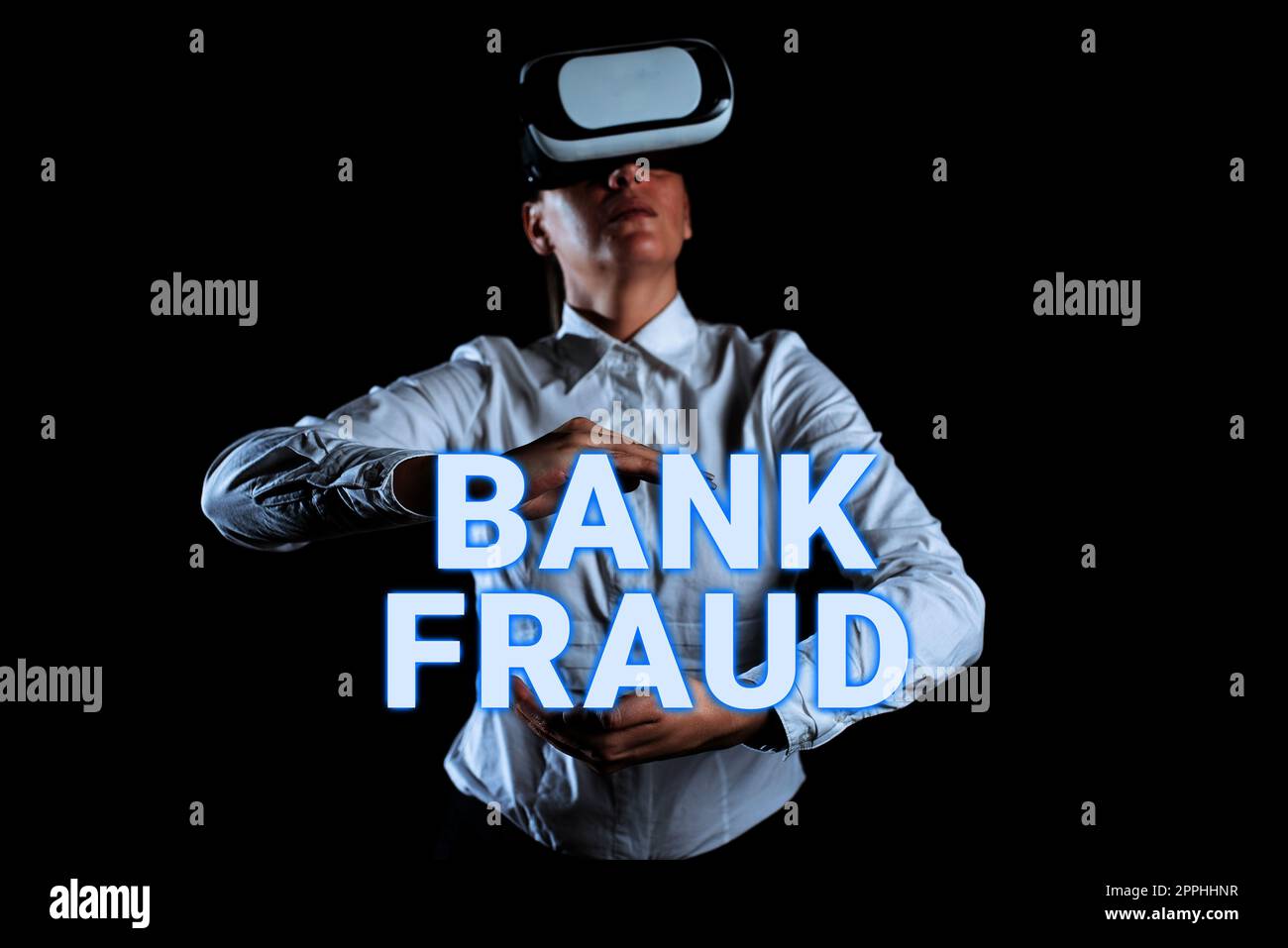 Inspiration showing sign Bank Fraud. Business idea intentional ...