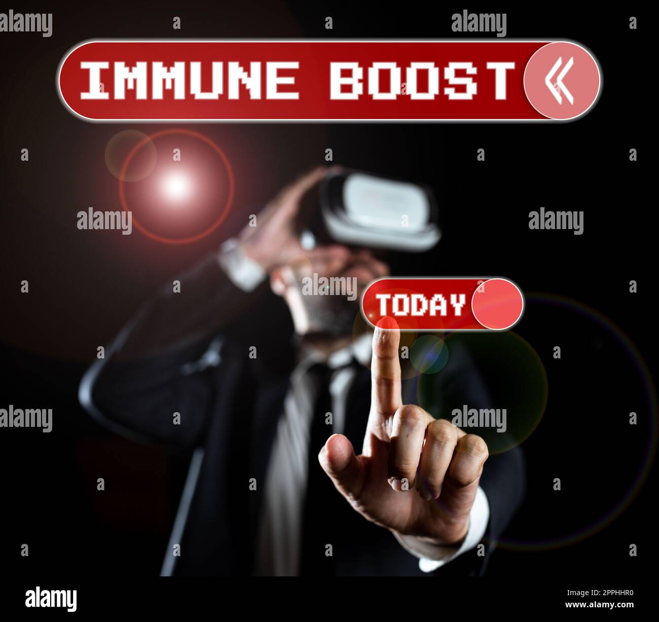 Conceptual display Immune Boost. Internet Concept being able to resist ...