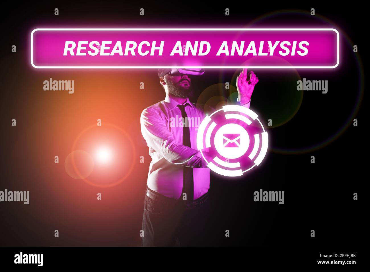 Text caption presenting Research And Analysis. Conceptual photo ...