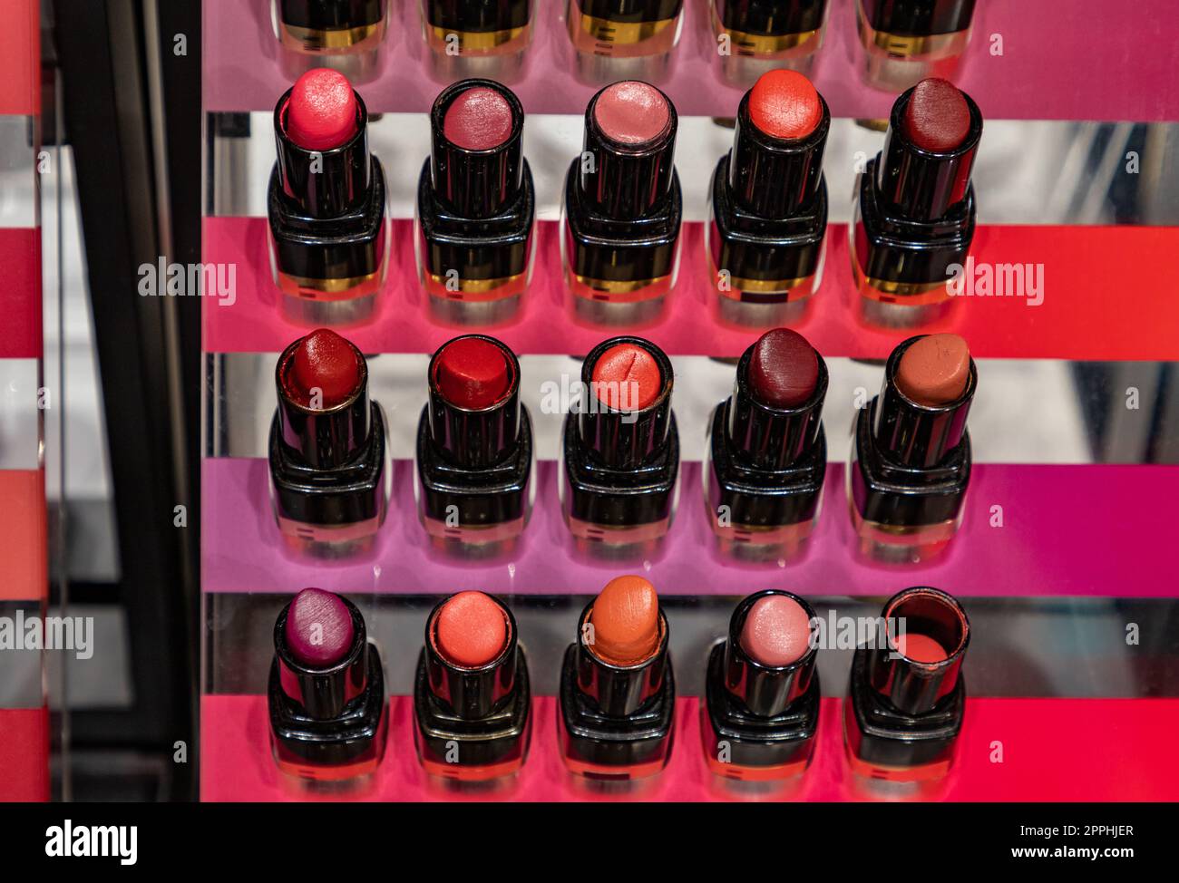 Lipstick samples hi-res stock photography and images - Alamy