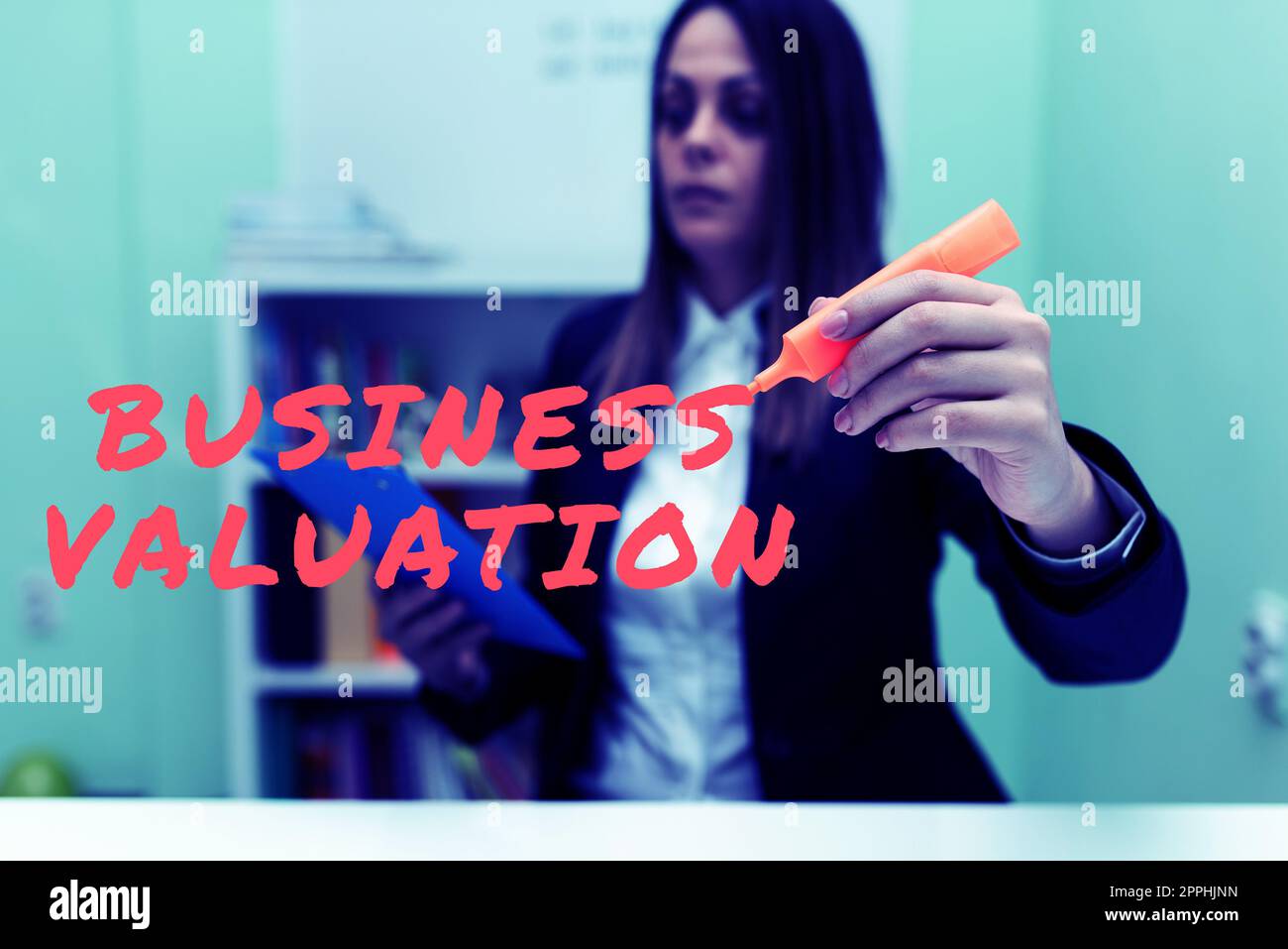 Text sign showing Business Valuation. Word Written on determining the ...