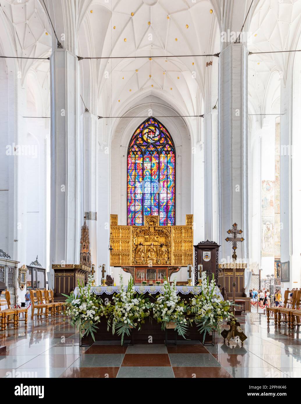 St. Mary's Church Interior Stock Photo - Alamy