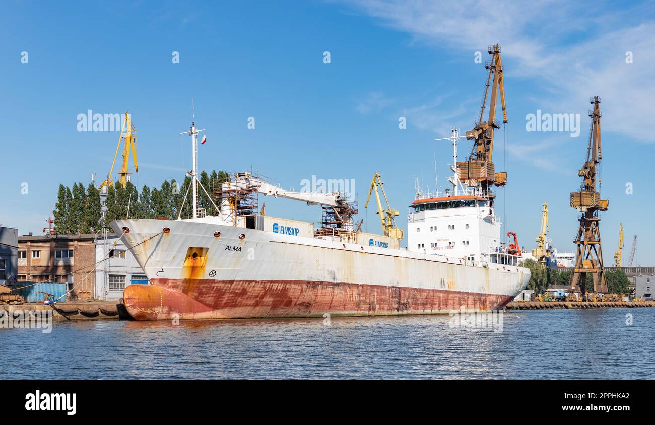 Poland cargo ship hi-res stock photography and images - Alamy