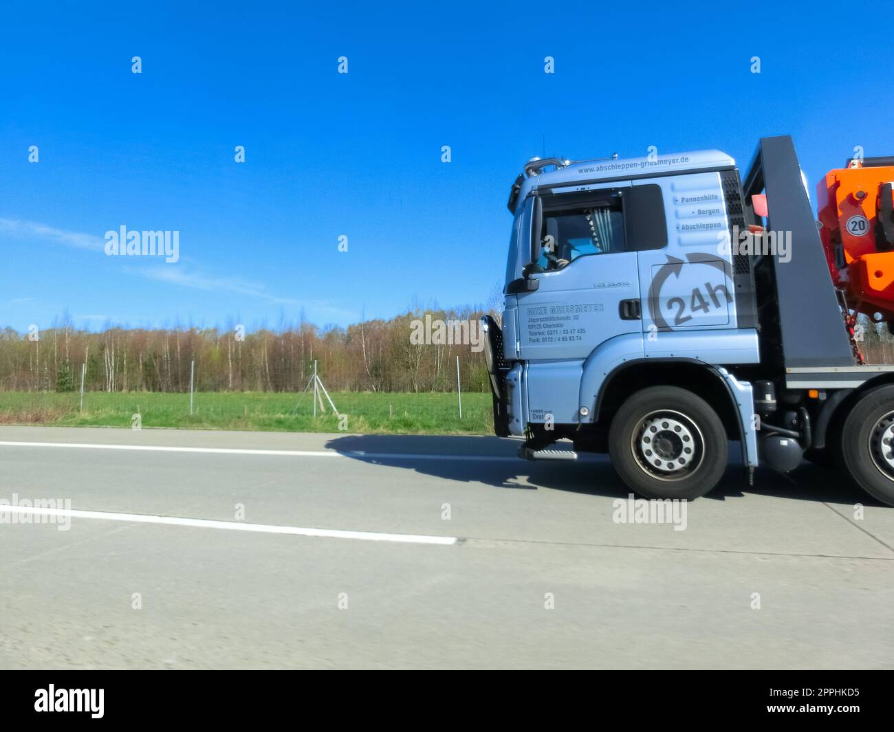 truck on the road. transportation Stock Photo - Alamy