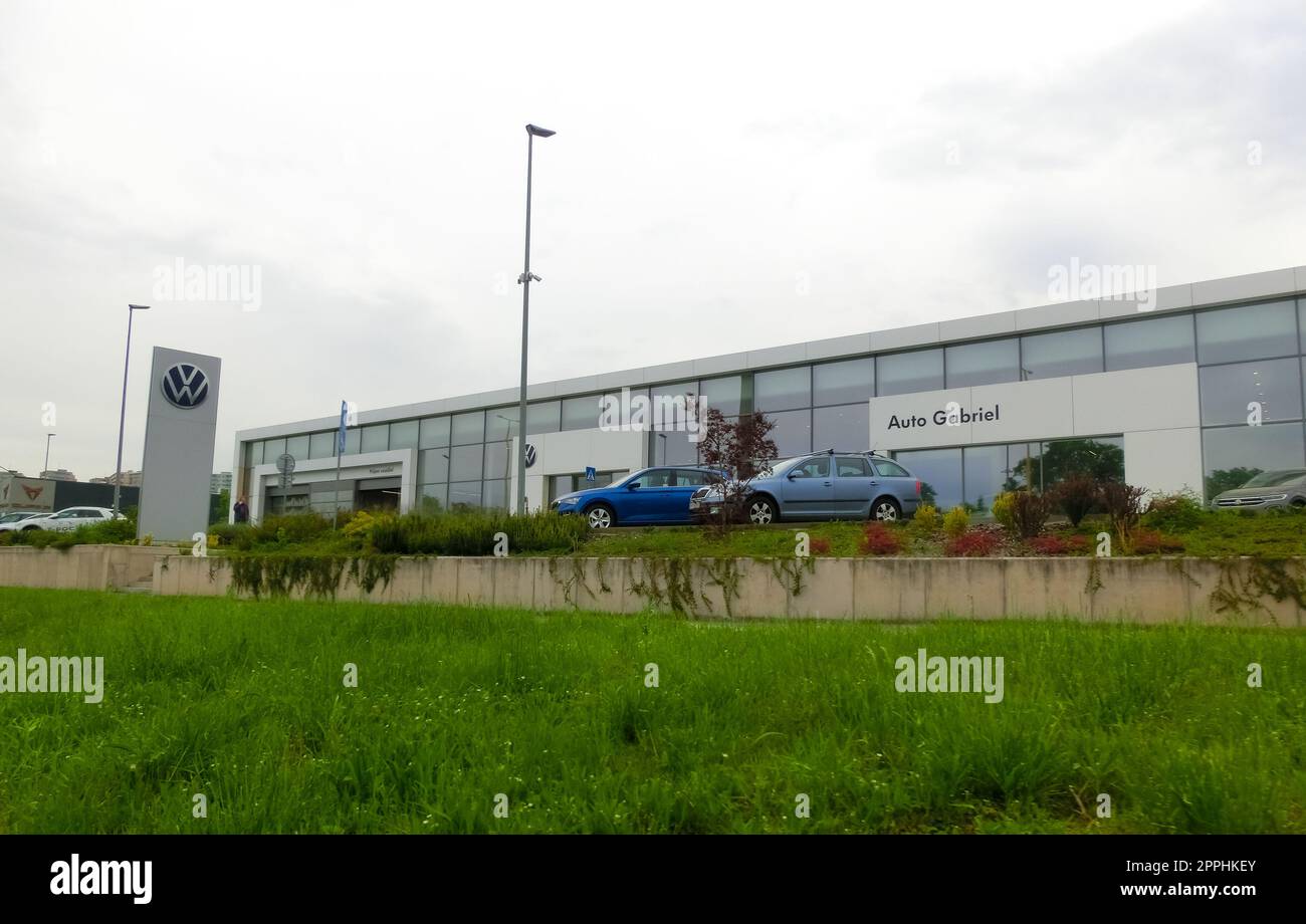 Volkswagen dealership sign in hi-res stock photography and images - Alamy