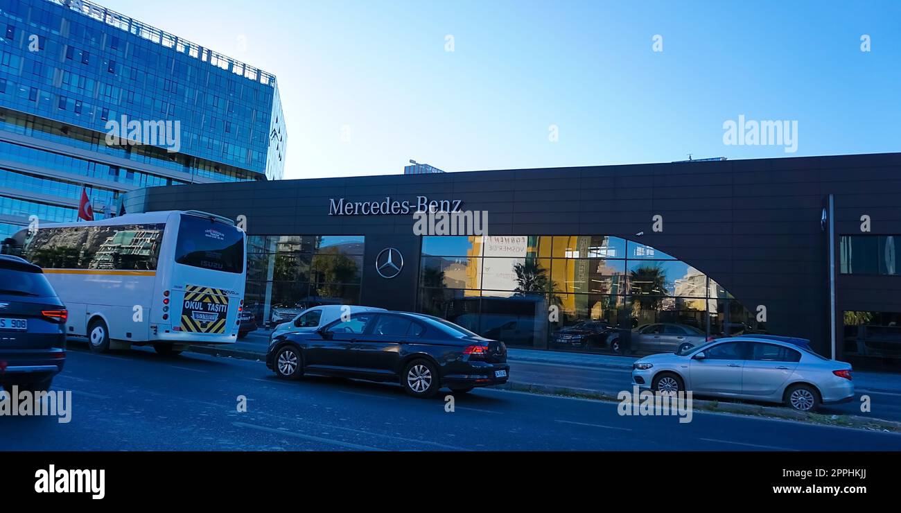 Antalya, Turkey - September 17, 2022: Office of official dealer ...