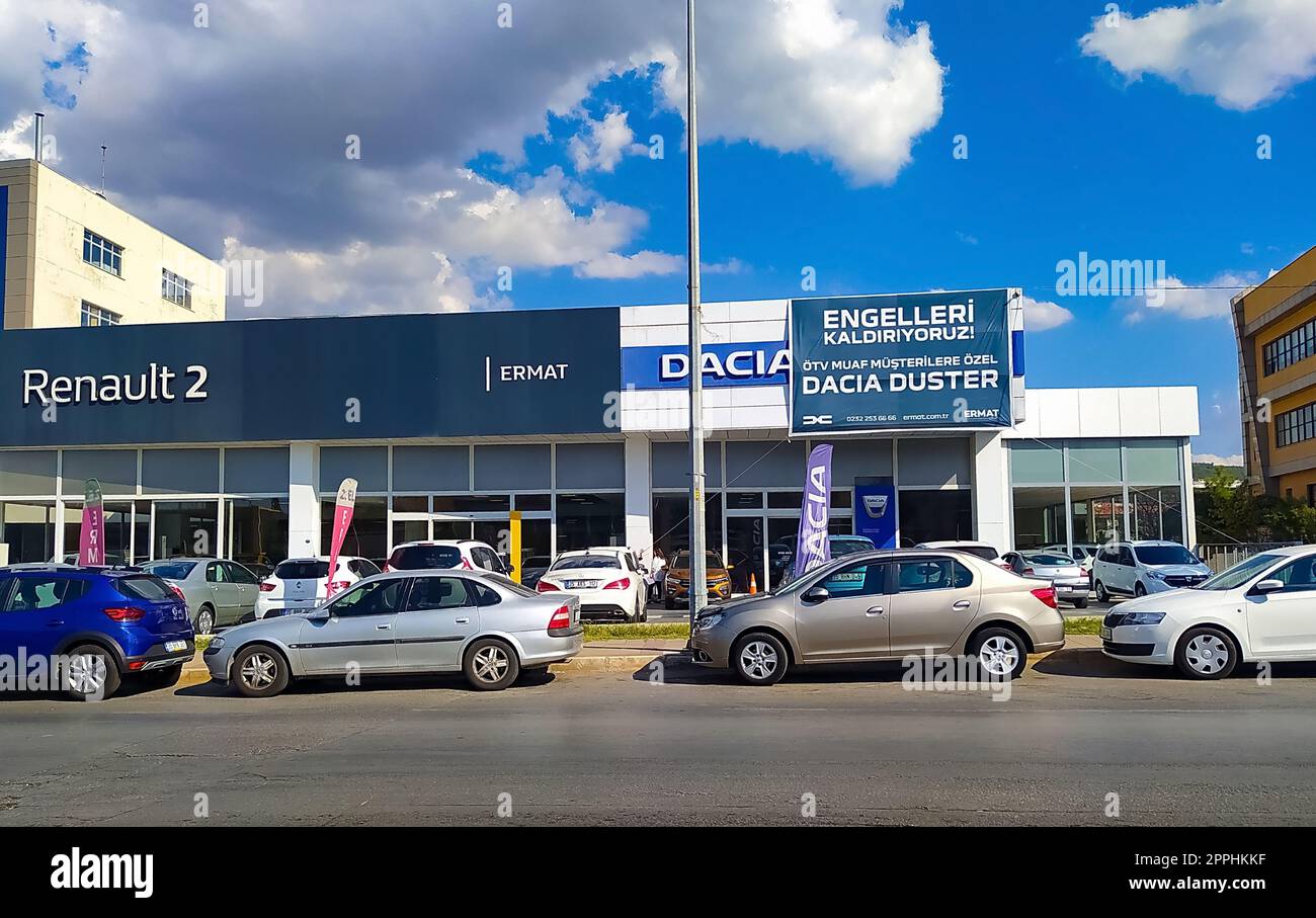 Izmir, Turkey - September 22, 2022: Showroom of Renault. Showroom and ...