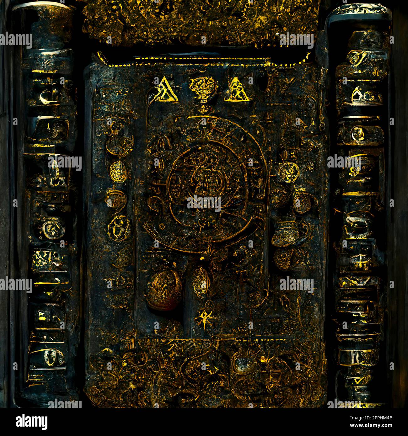 Glowing runes hi-res stock photography and images - Alamy