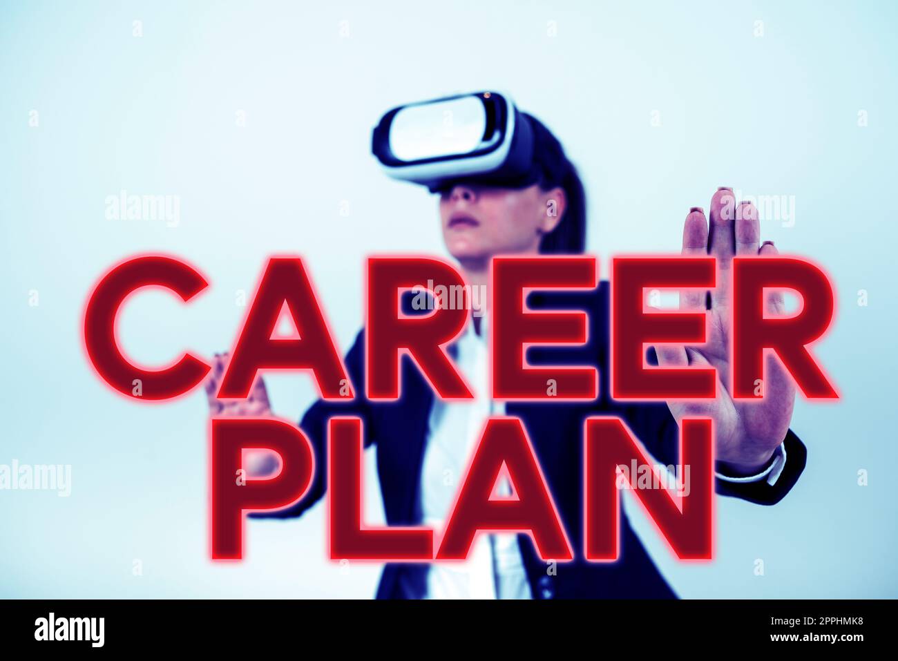 Conceptual caption Career Plan. Business idea ongoing process where you ...