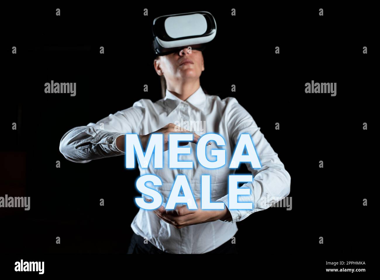 Inspiration showing sign Mega Sale. Business showcase The day full of ...