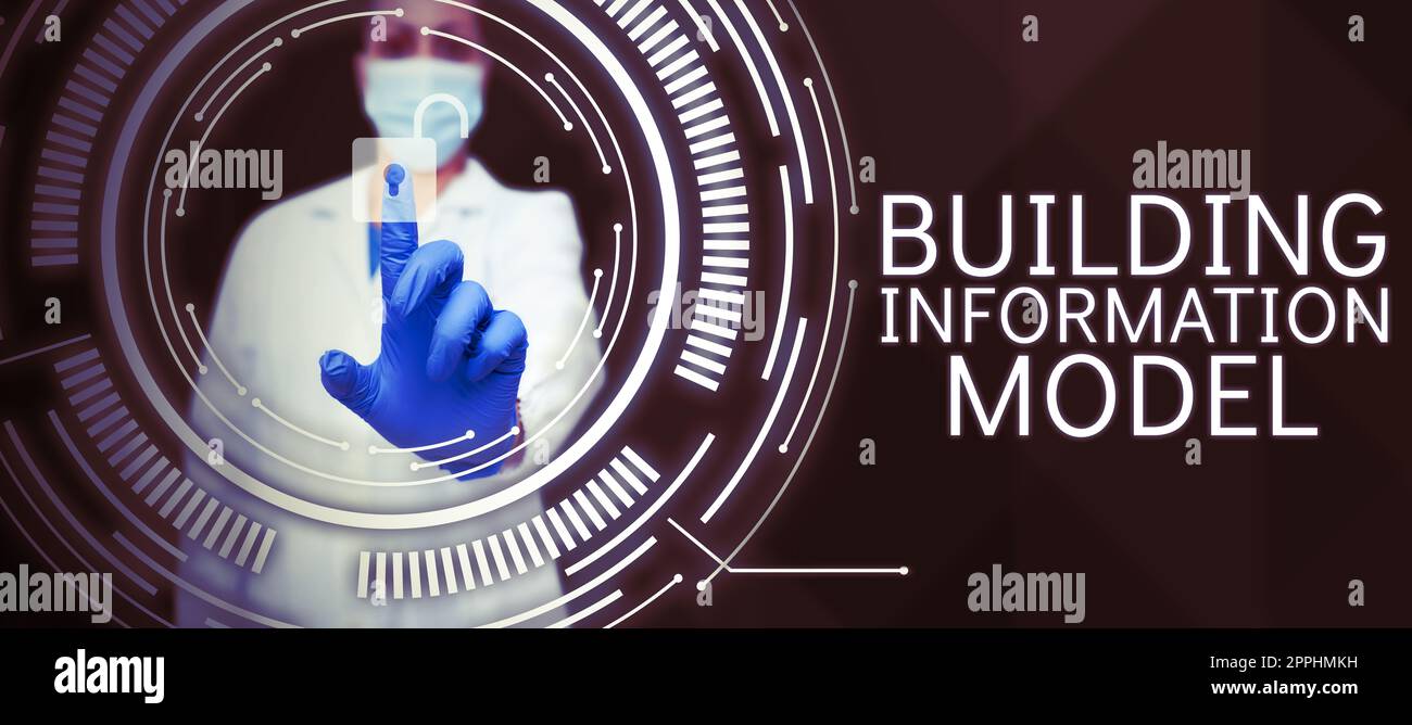 Inspiration showing sign Building Information Model. Internet Concept ...