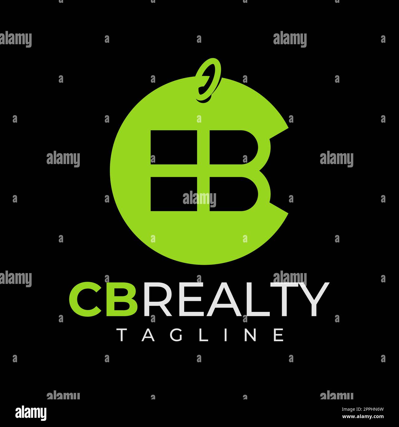 Modern initial B C BC CB real estate logo design branding. Minimalist ...