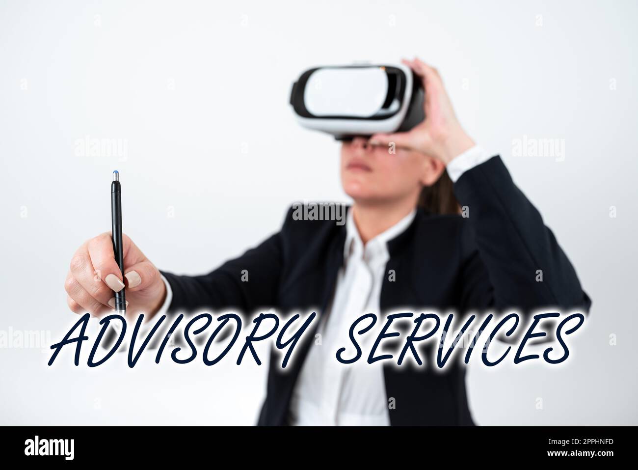 Sign displaying Advisory Services. Conceptual photo Support actions and ...