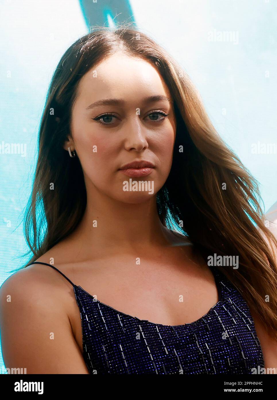 LOS ANGELES, CA - APRIL 23: Alycia Debnam-Carey of Hulu's Saint X at day 2 of the LA Times ...