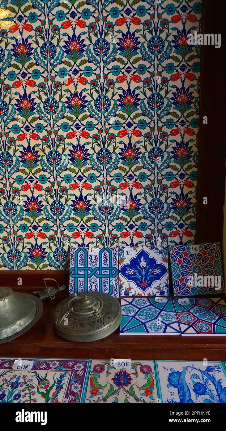 Istanbul, Turkey - September 14, 2022: Sultanahmet store with Turkish ...