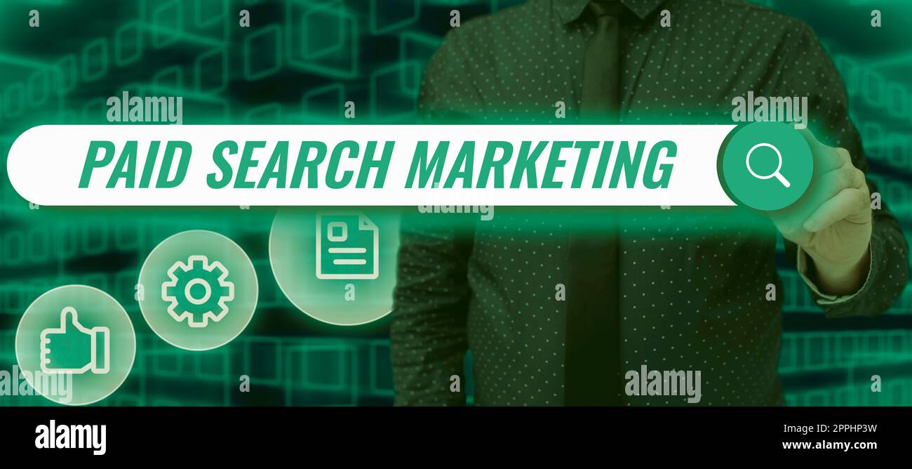 Conceptual display Paid Search Marketing. Word Written on way to pay to ... Conceptual display Paid Search Marketing. Word Written on way to pay to ...