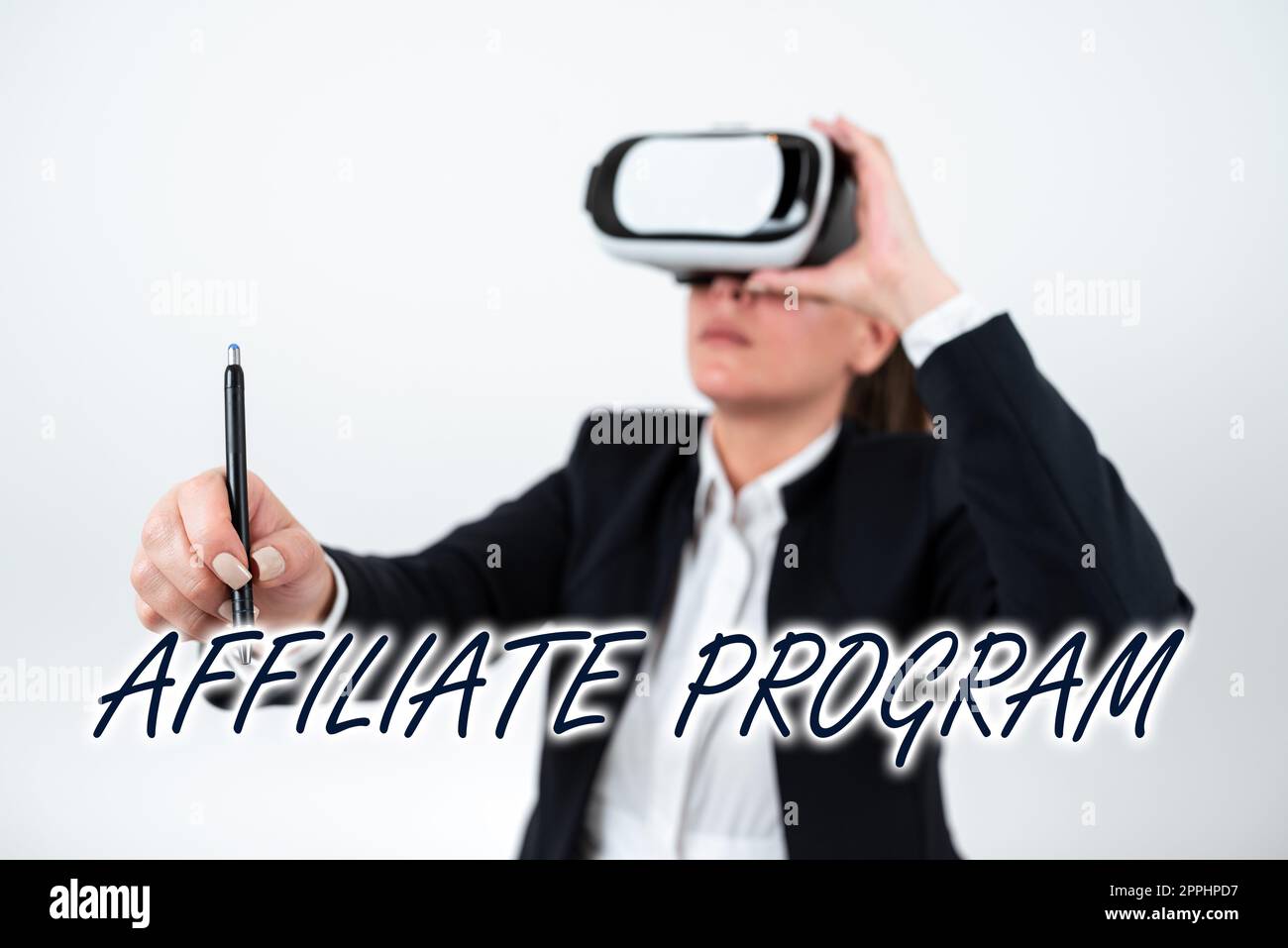 Handwriting text Affiliate Program. Conceptual photo Automated platform ...