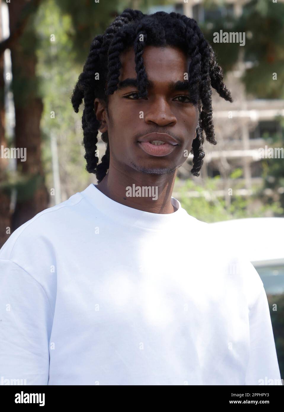 Los Angeles, Ca. 23rd Apr, 2023. Jayden Elijah of Hulu's Saint X at day ...
